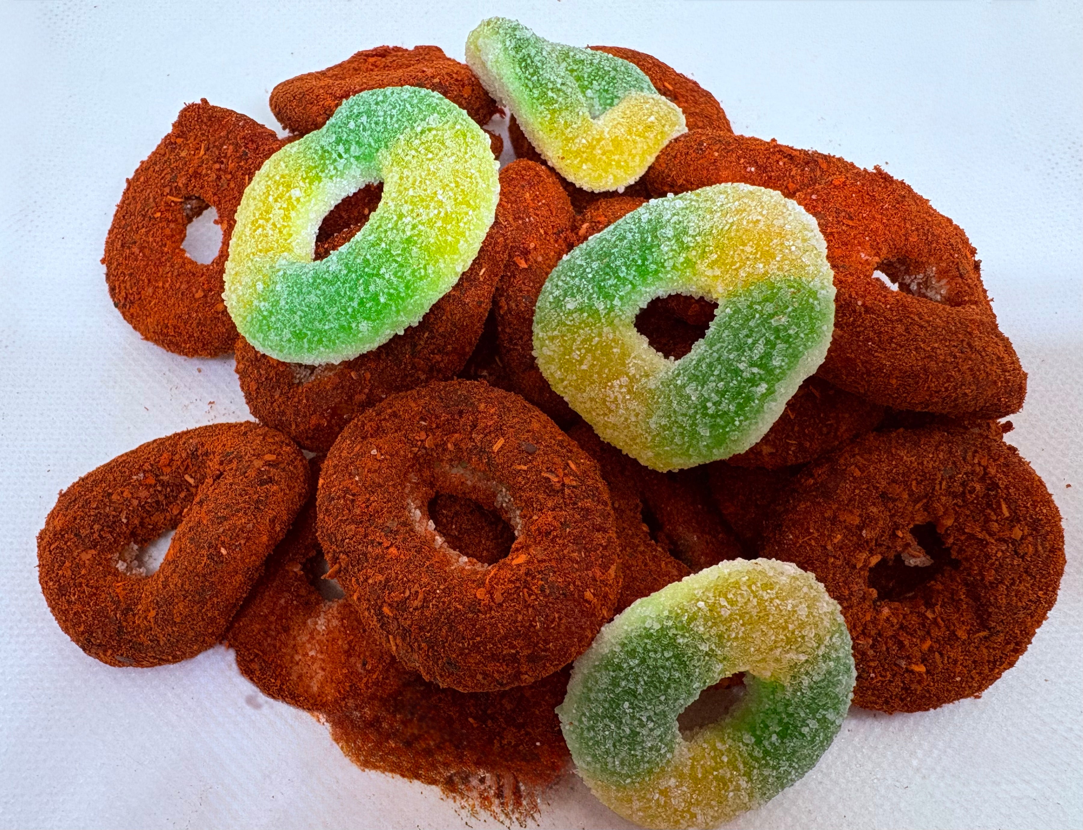 Green Apple Chamoy Ring – Loopy loop candy